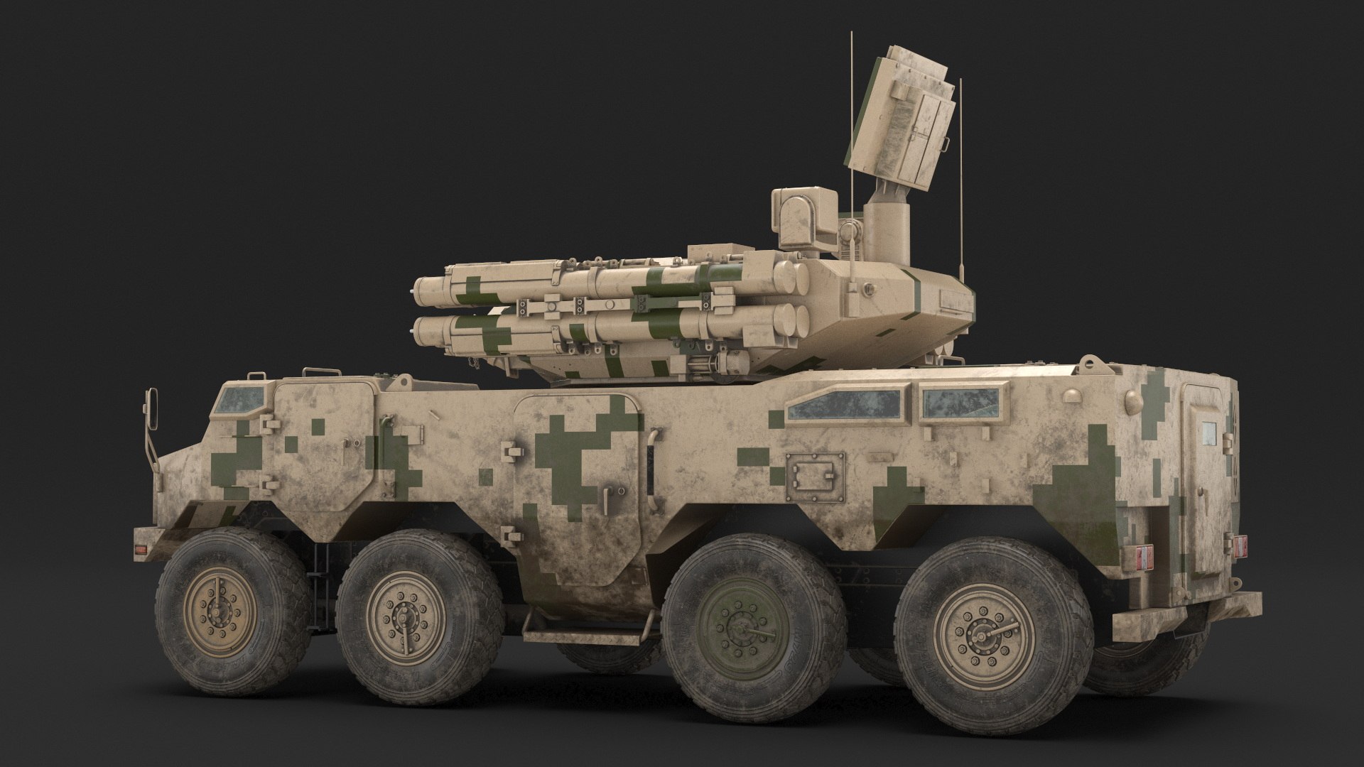 3D Type 625E Weapon Control System Used Model - TurboSquid 2366111