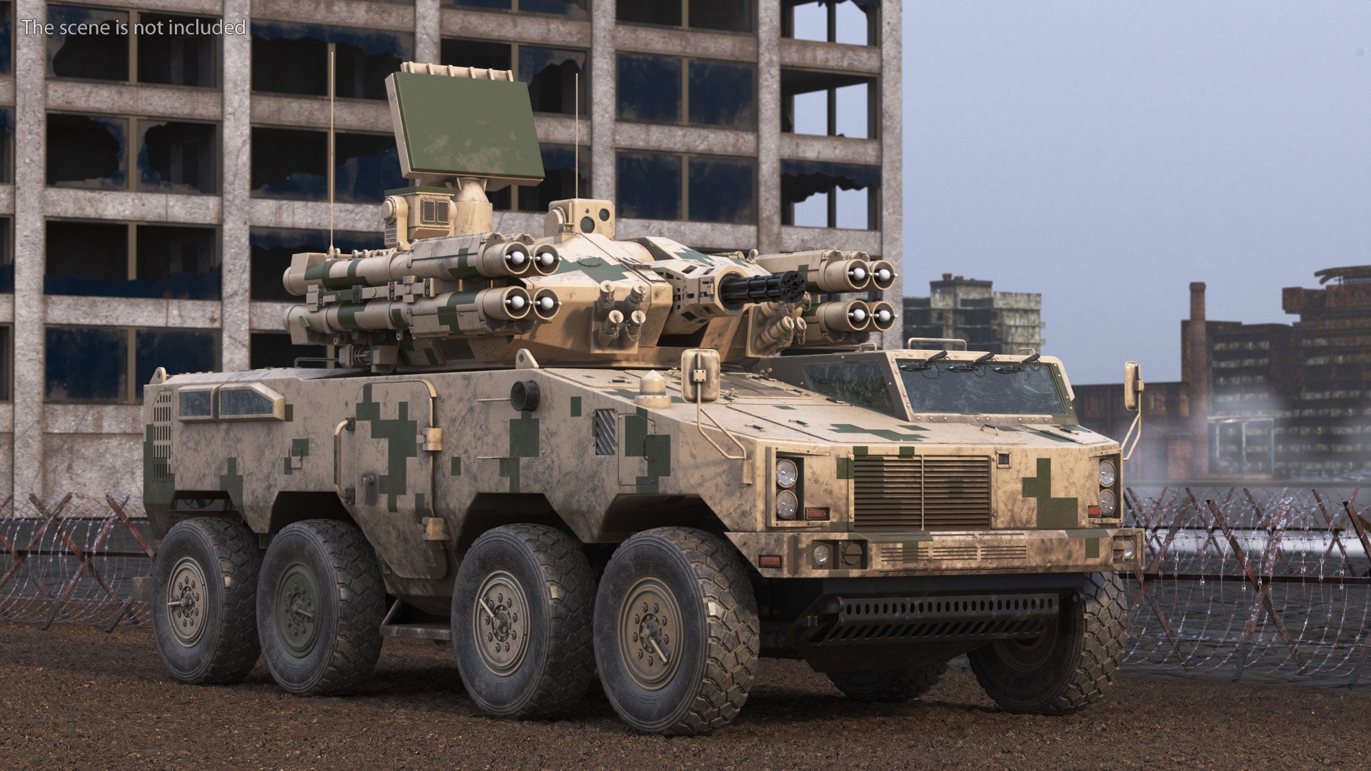 3D Type 625E Weapon Control System Used Model - TurboSquid 2366111