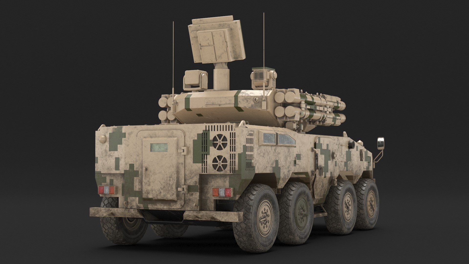 3D Type 625E Weapon Control System Used Model - TurboSquid 2366111