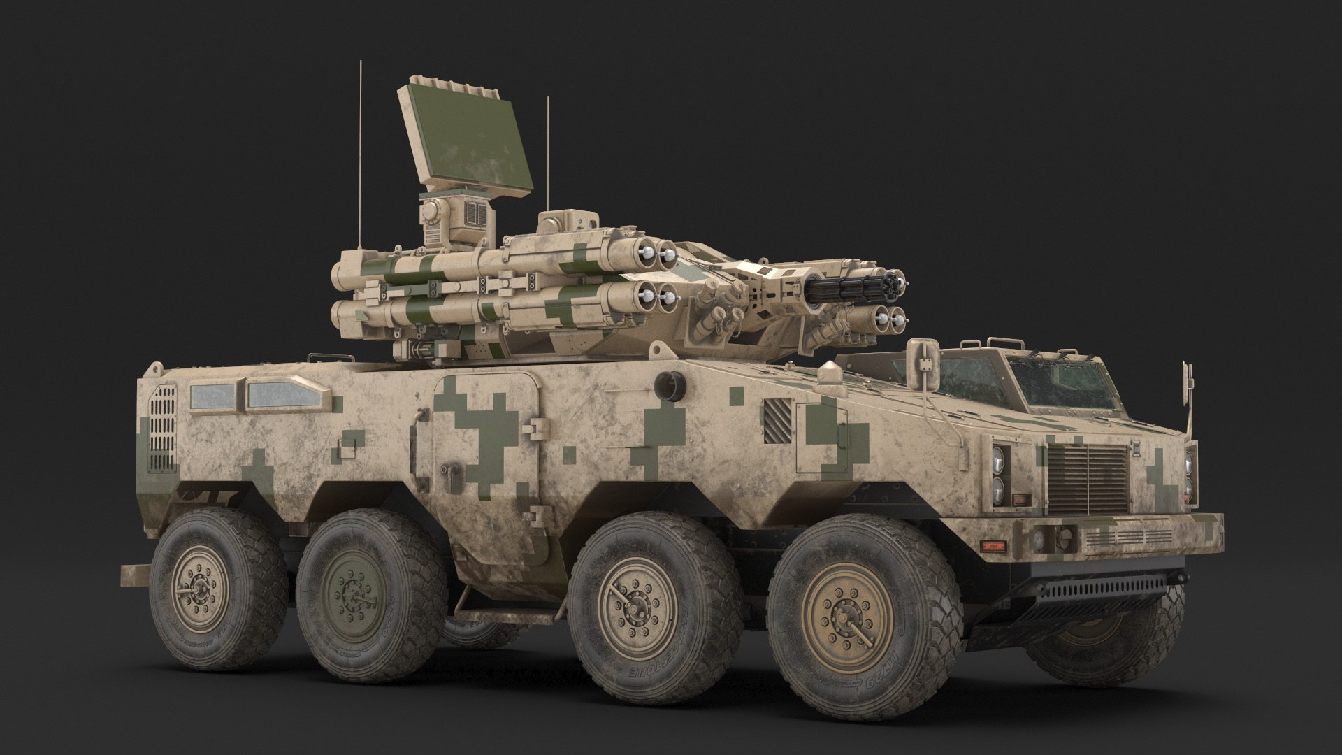 3D Type 625E Weapon Control System Used Model - TurboSquid 2366111