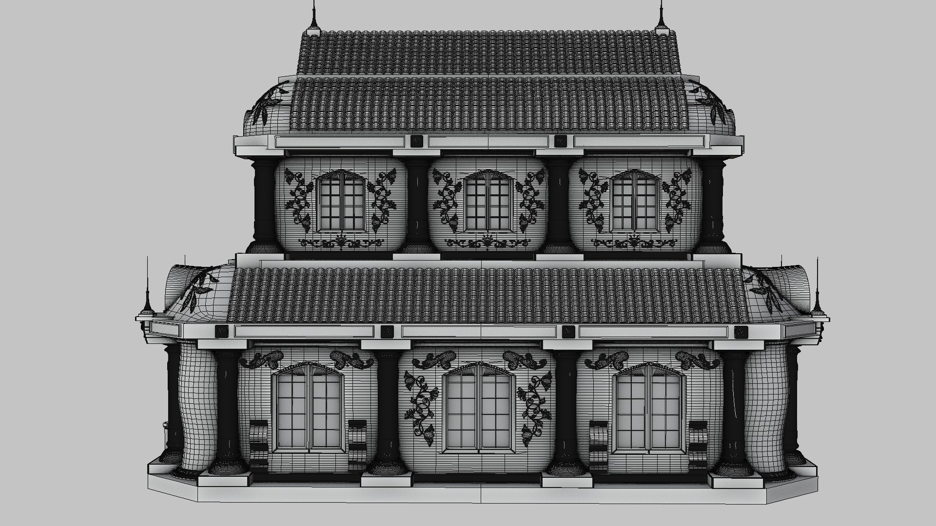 Baroque House 1 0 3D Model - TurboSquid 1434496