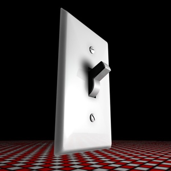 light switch 3d model