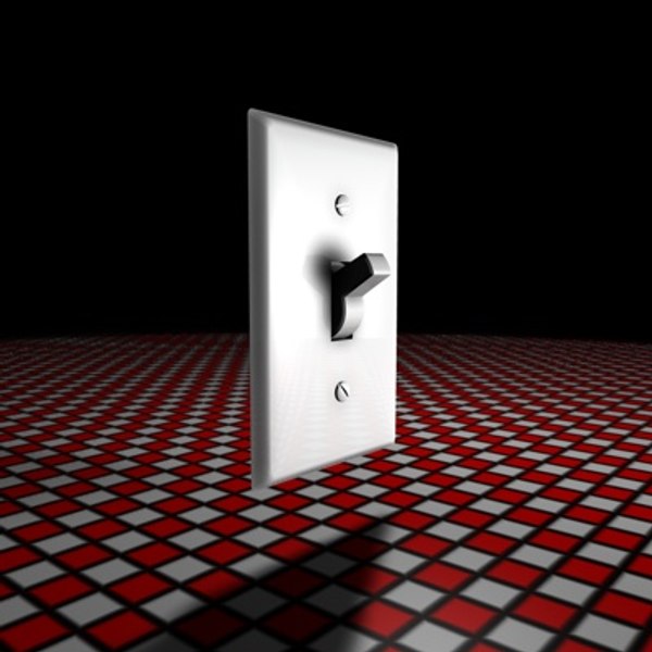 light switch 3d model