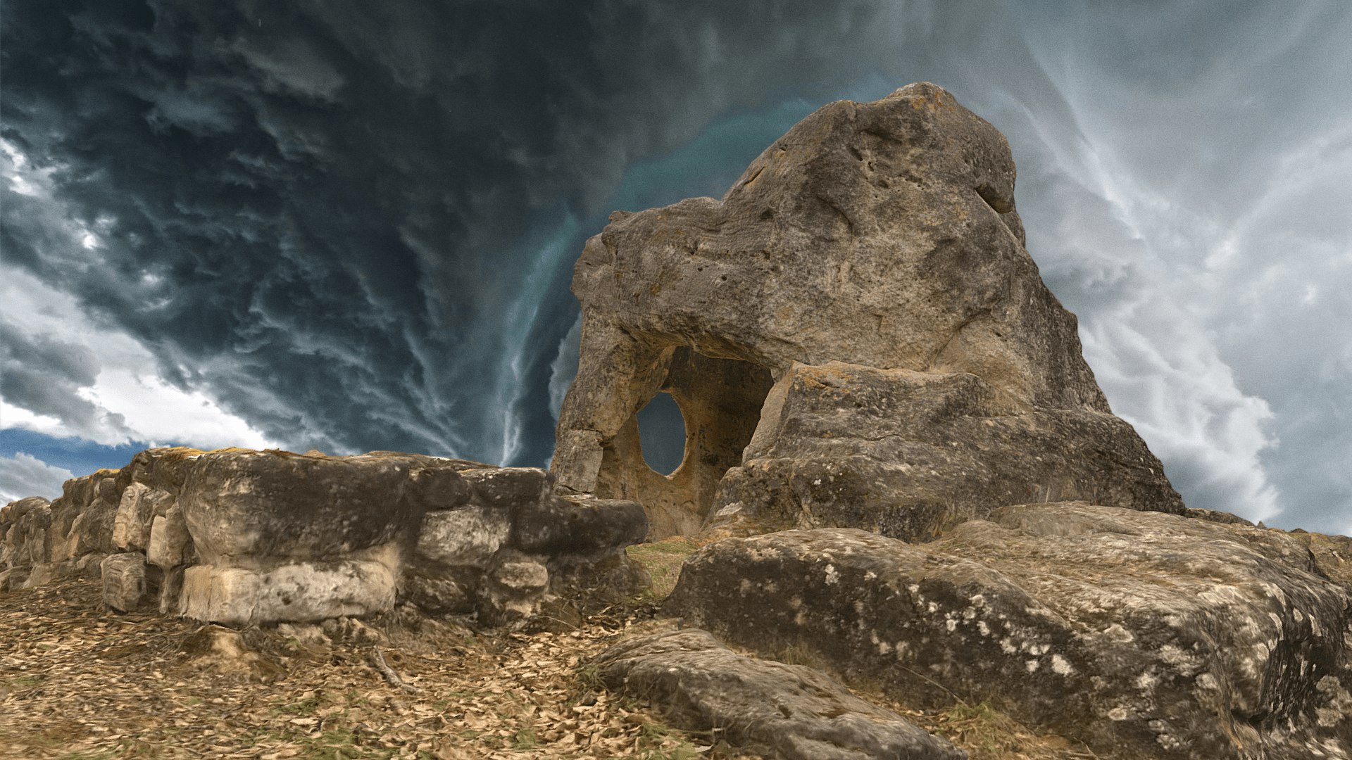 3D Necropolis-of-santa-maria-de-tejuela - Highly Detailed Model ...