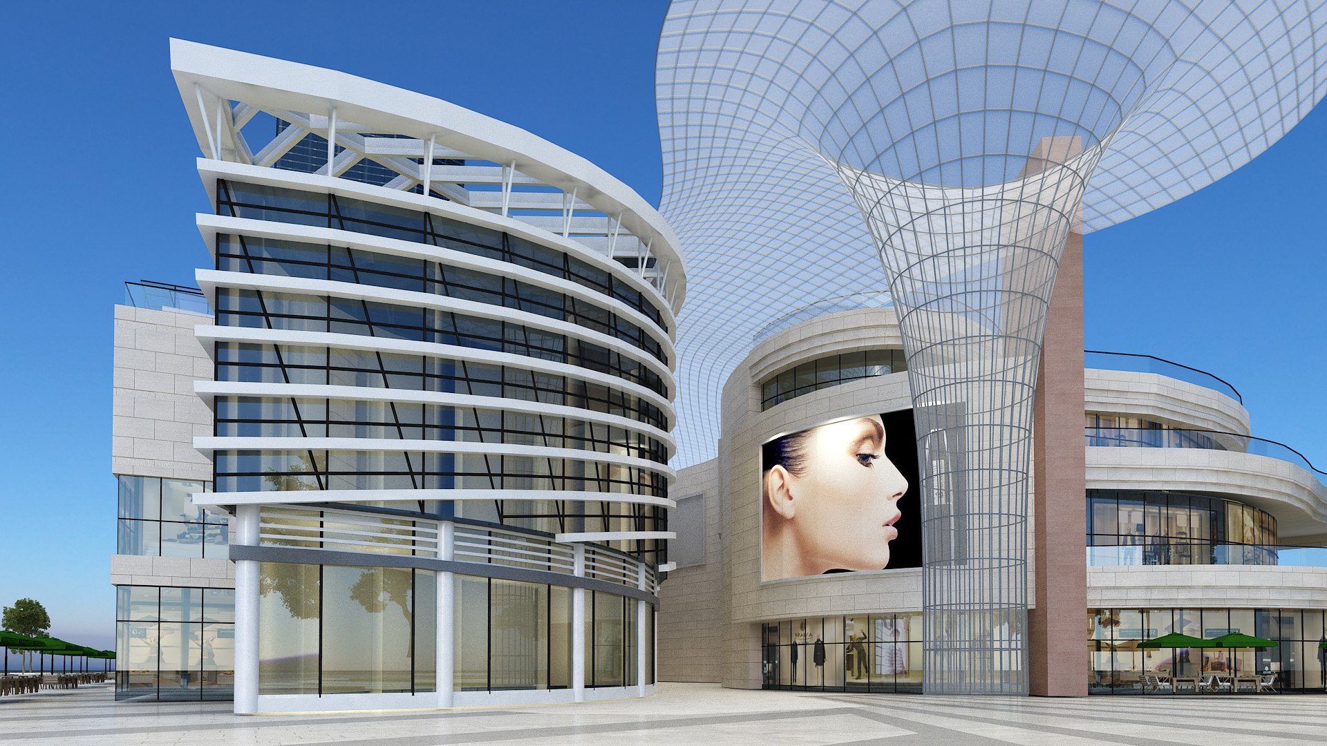 3D Modern Building Collection 14 - TurboSquid 1999634