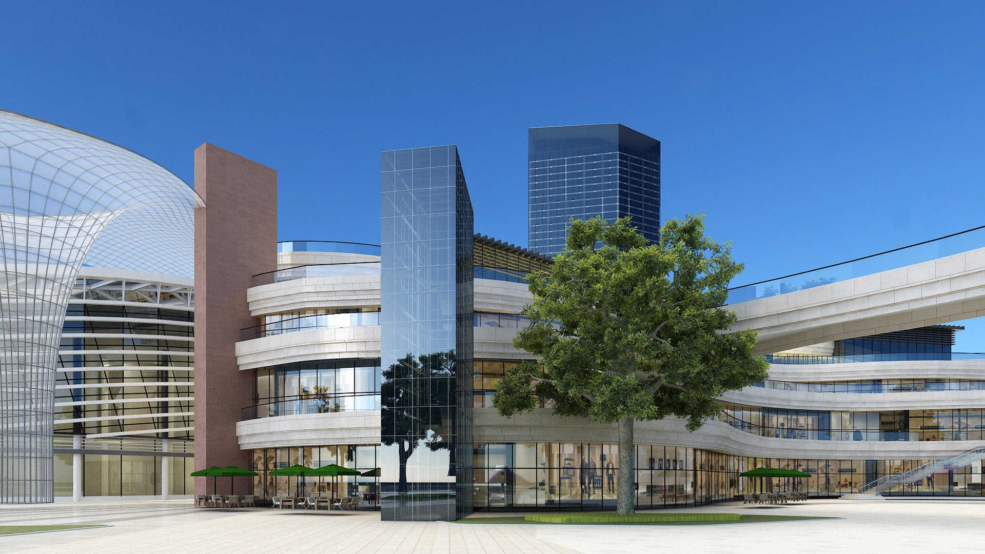 3D Modern Building Collection 14 - TurboSquid 1999634