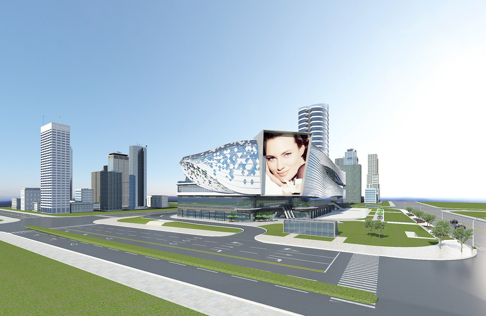 3D Modern Building Collection 14 - TurboSquid 1999634