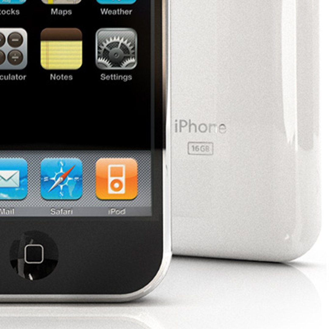 Apple Iphone 3g Cellular Phone 3d Model