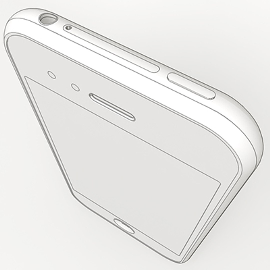 Apple Iphone 3g Cellular Phone 3d Model