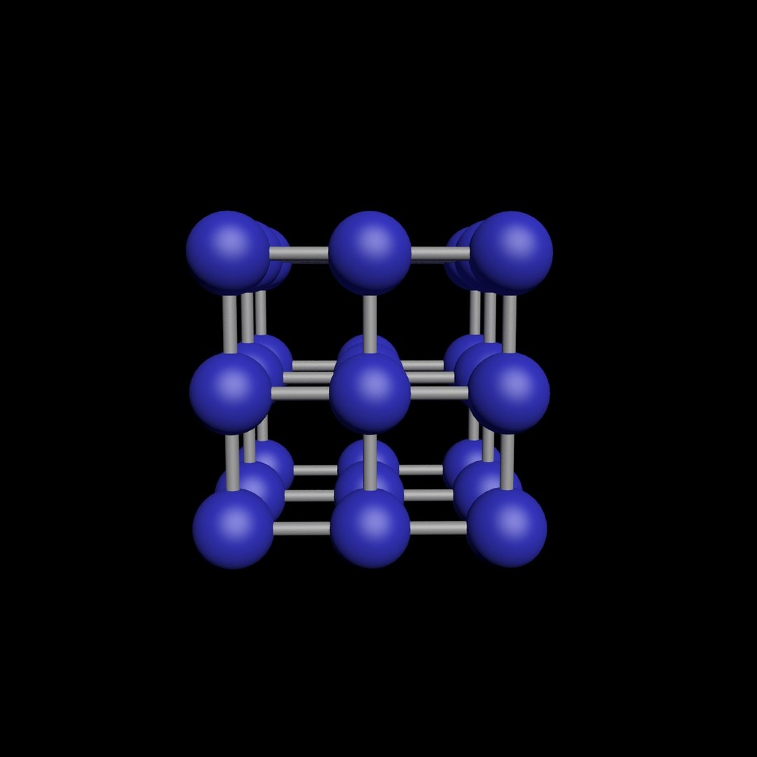 Crystal Structure 3d Max