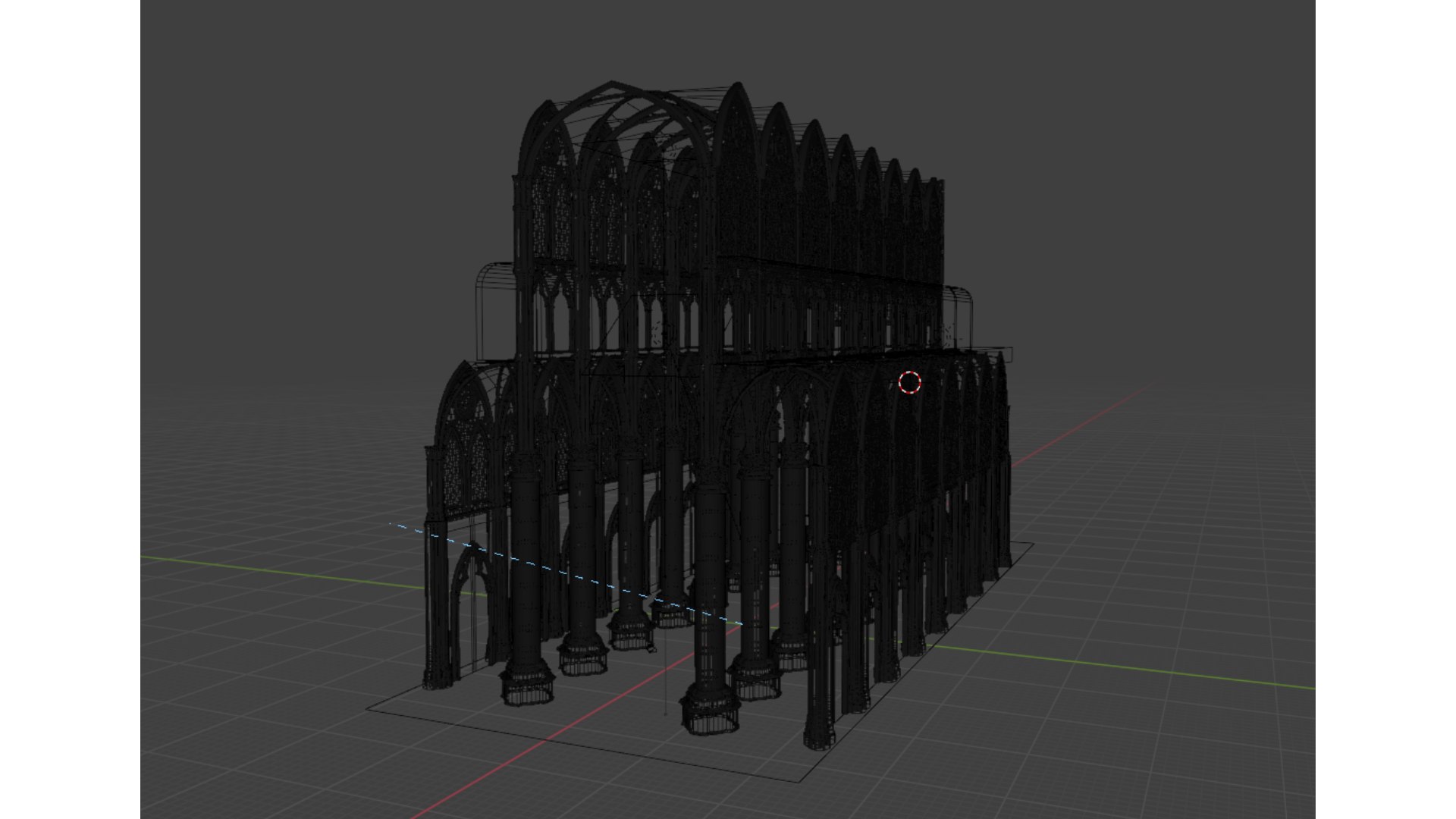 Gothic Cathedral Interior High Detail 3D Model 3D Model - TurboSquid ...