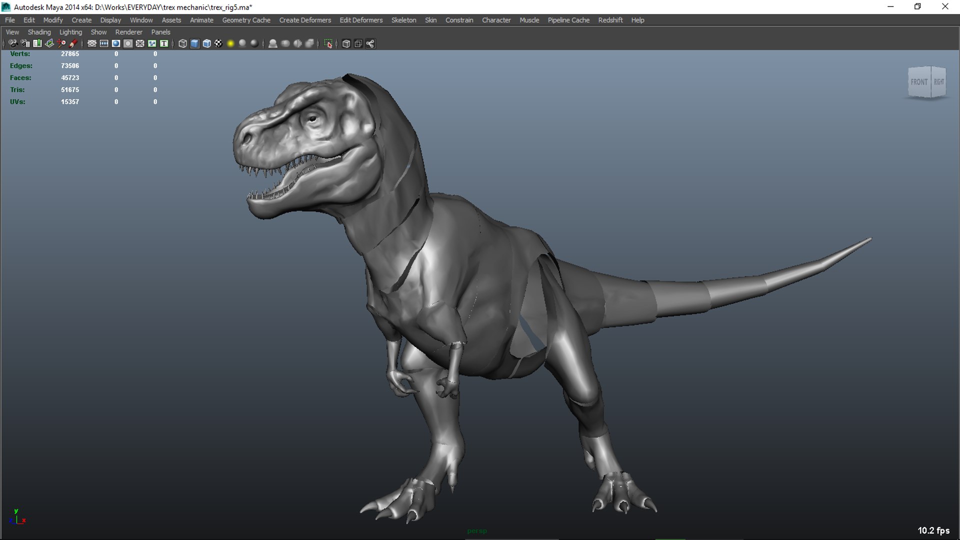 Free 3D model trex mechanic rig - TurboSquid 1182496
