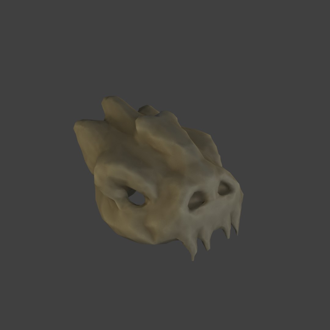 3D Beast Skull Helmet - TurboSquid 1247983