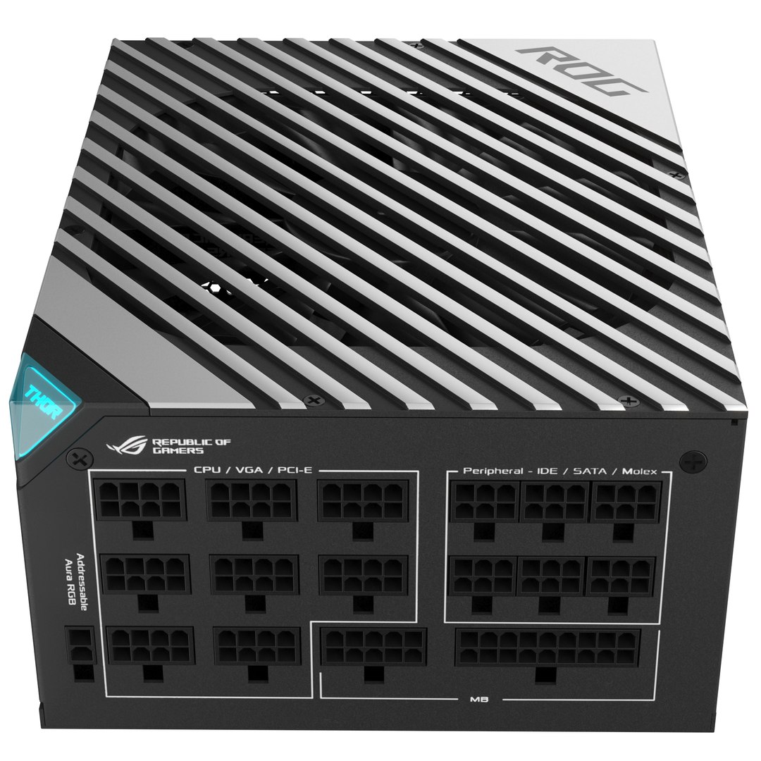 Asus ROG Thor Platinum 3D Model - TurboSquid 2004396