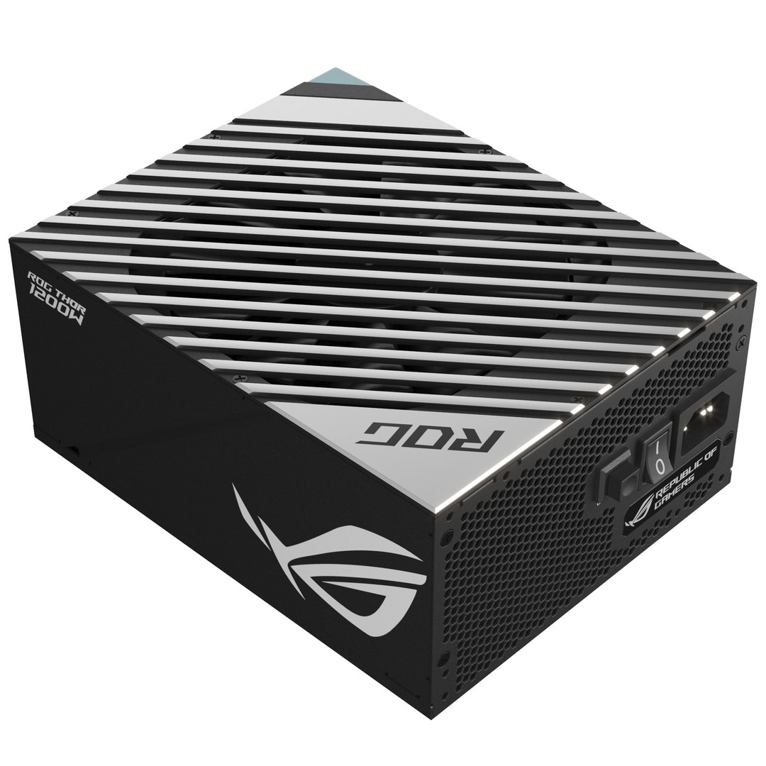 Asus ROG Thor Platinum 3D Model - TurboSquid 2004396