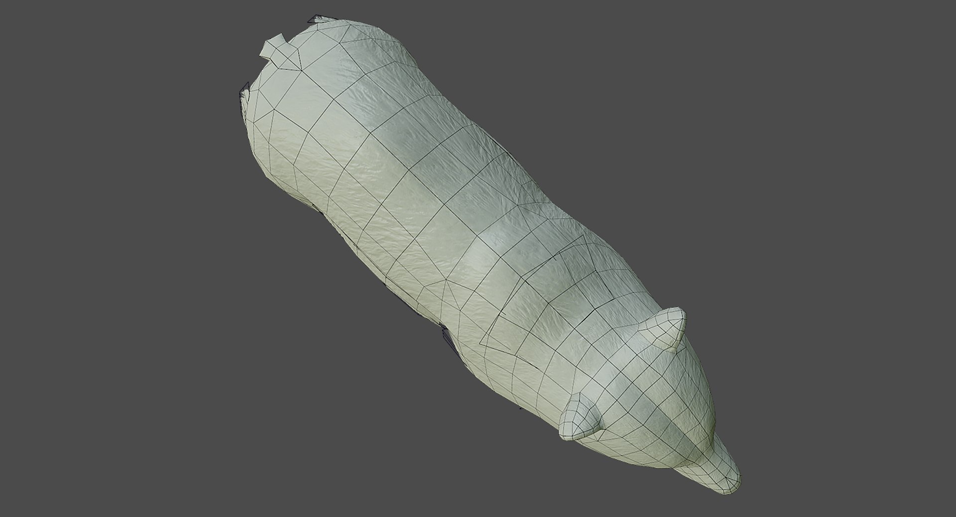 Low-poly Bear 3d Max