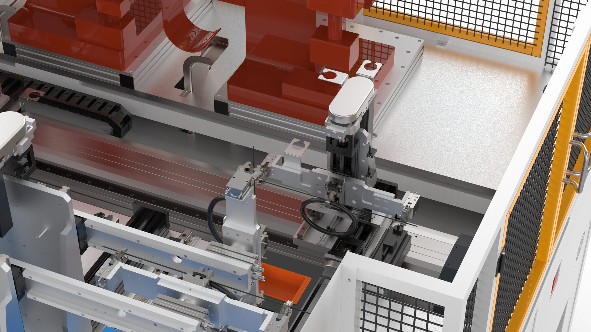 Automatic Wire Secondary Processing Equipment 3D - TurboSquid 2035331