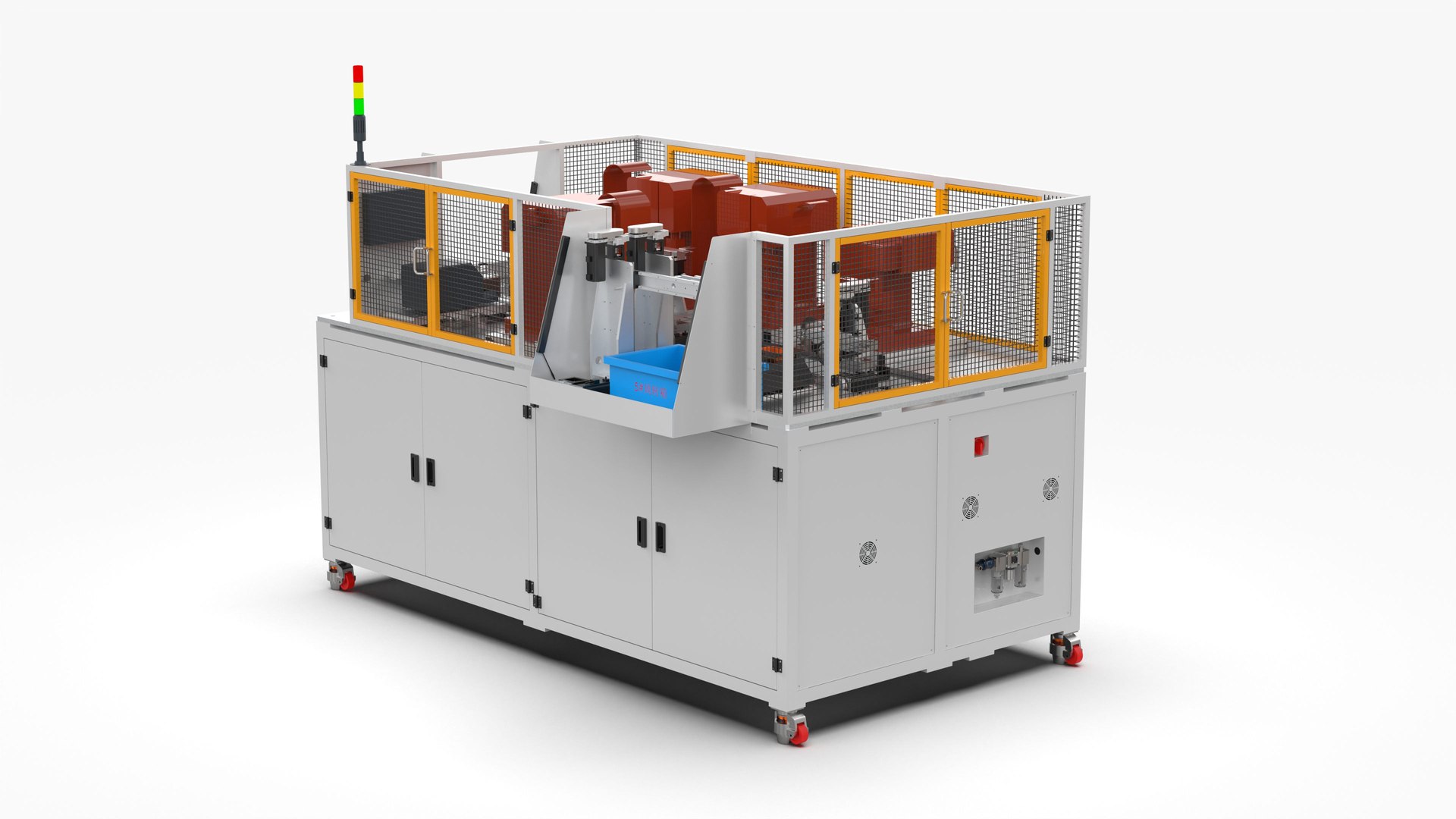 Automatic Wire Secondary Processing Equipment 3D - TurboSquid 2035331