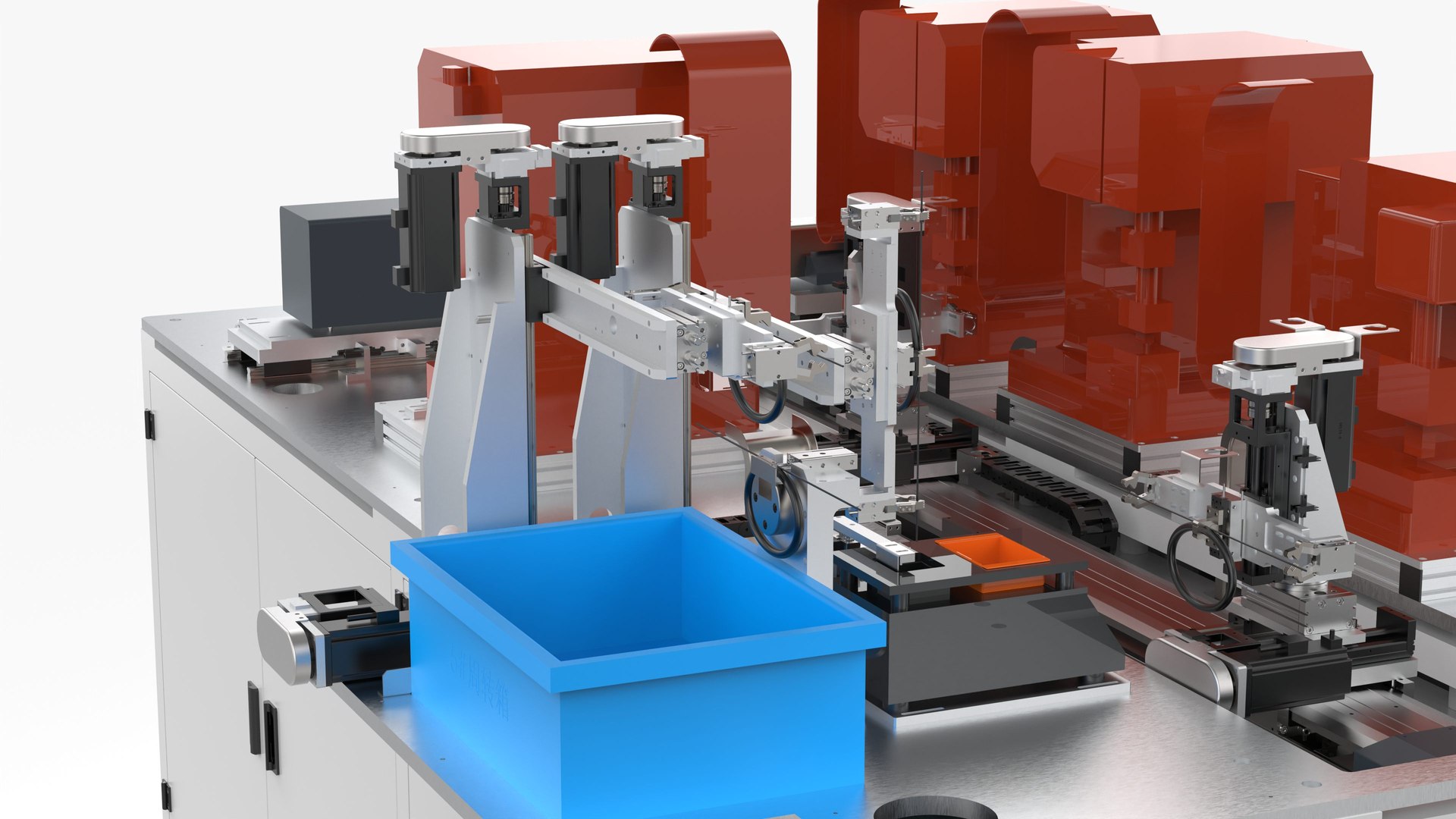 Automatic Wire Secondary Processing Equipment 3D - TurboSquid 2035331