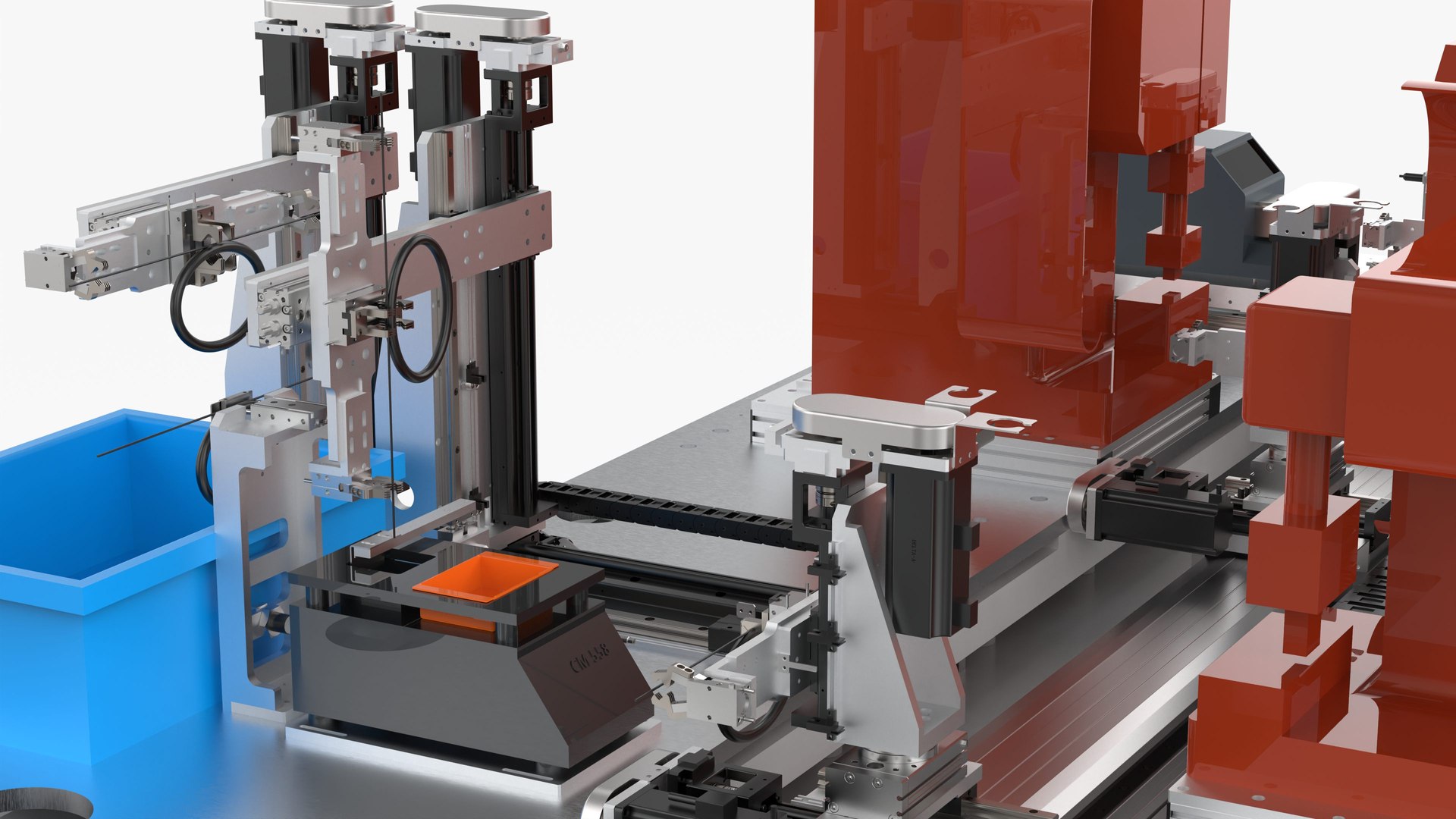 Automatic Wire Secondary Processing Equipment 3D - TurboSquid 2035331