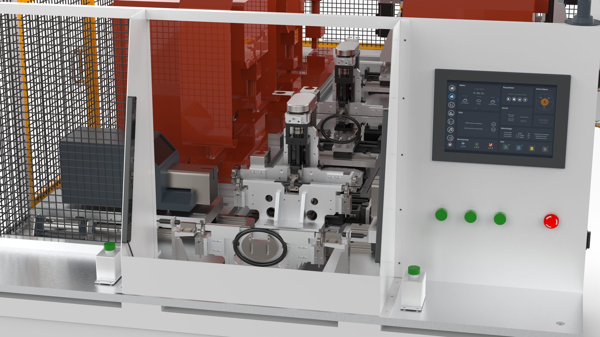 Automatic Wire Secondary Processing Equipment 3D - TurboSquid 2035331