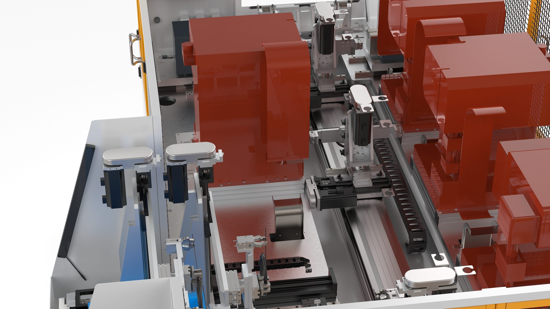 Automatic Wire Secondary Processing Equipment 3D - TurboSquid 2035331