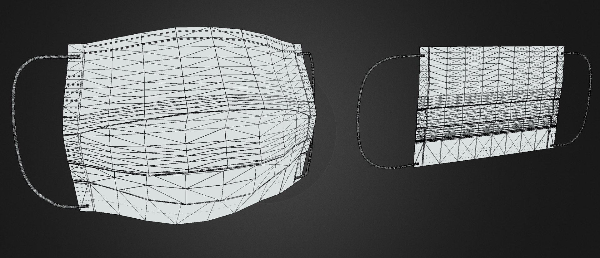 Disposable Medical Mask 3D - TurboSquid 2091577