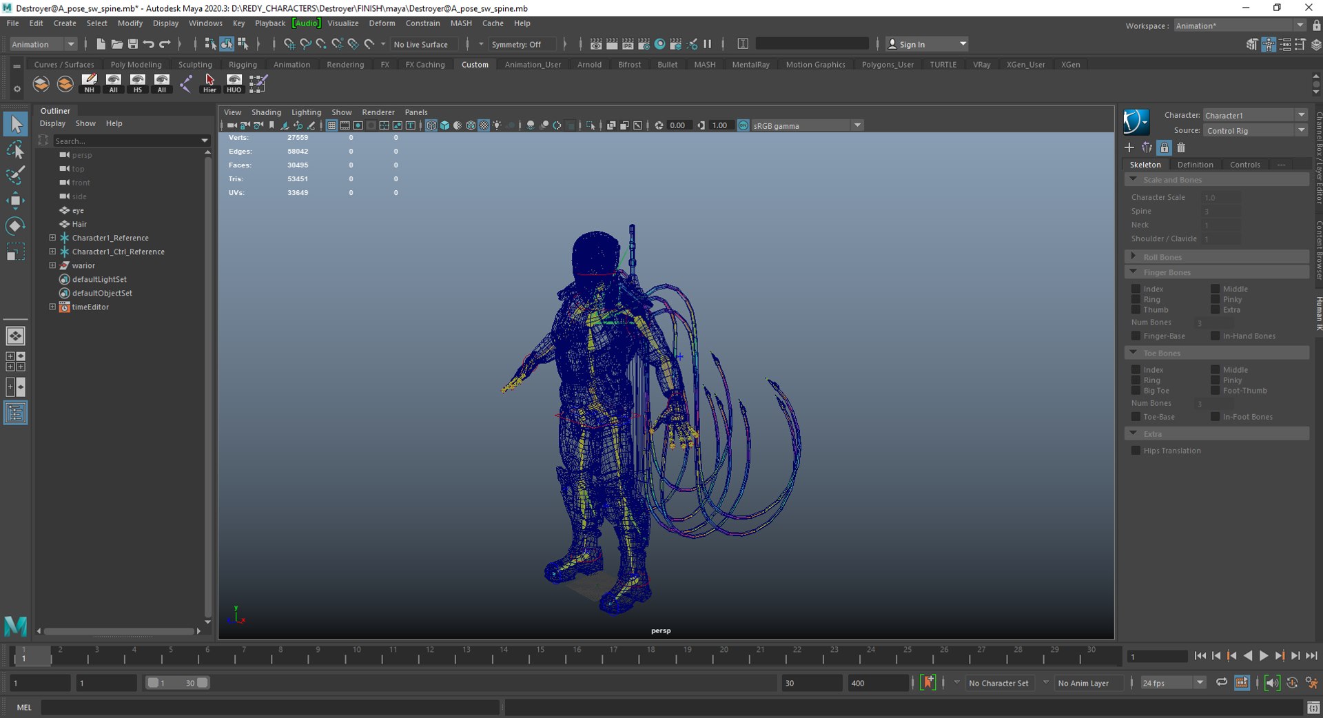 3D Character Destroyer - TurboSquid 1694138
