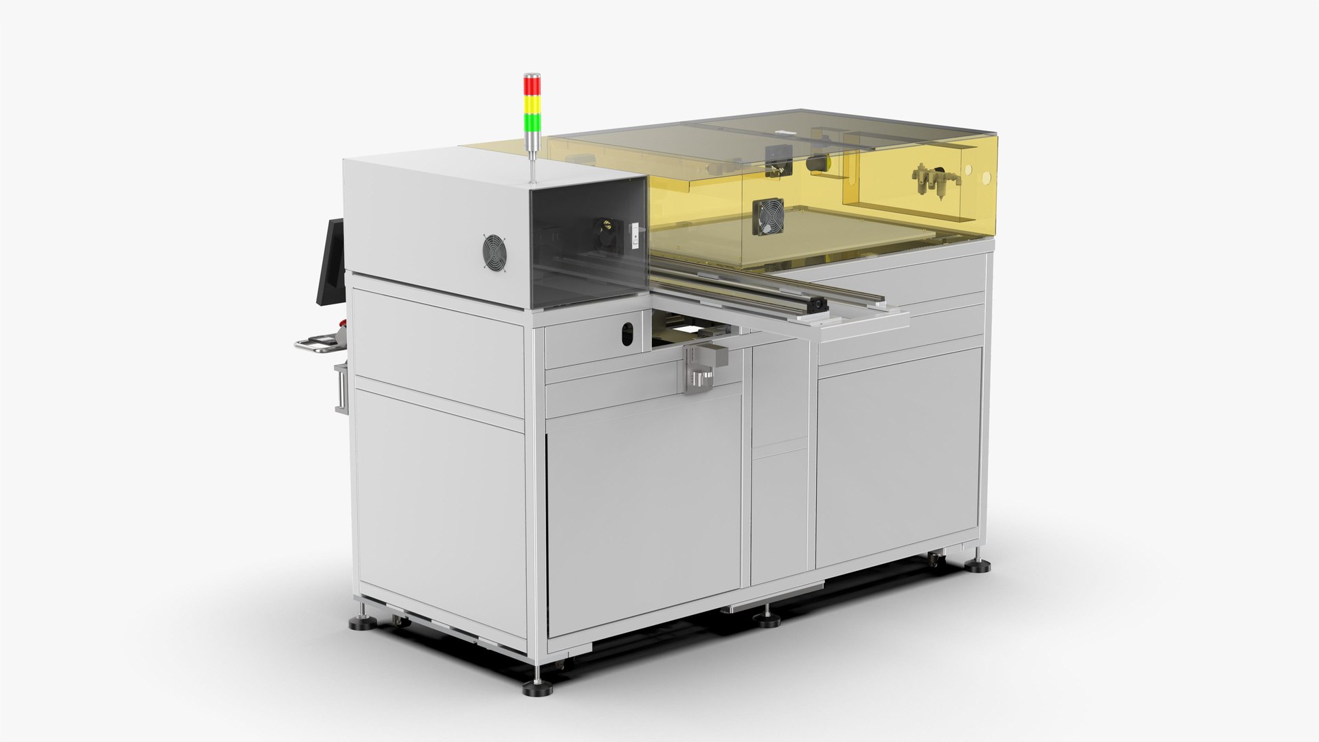 3D Automatic Light Guide Plate Handling Machine Model - TurboSquid 2259241