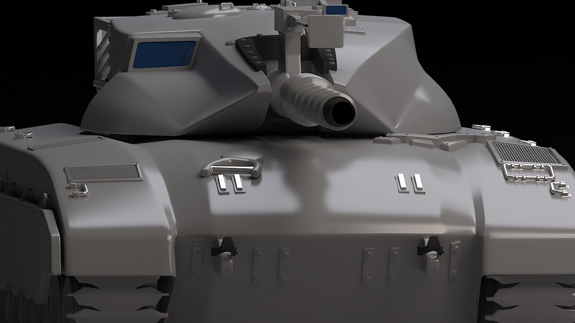 3D Tank Modeled Merkava - TurboSquid 1208874