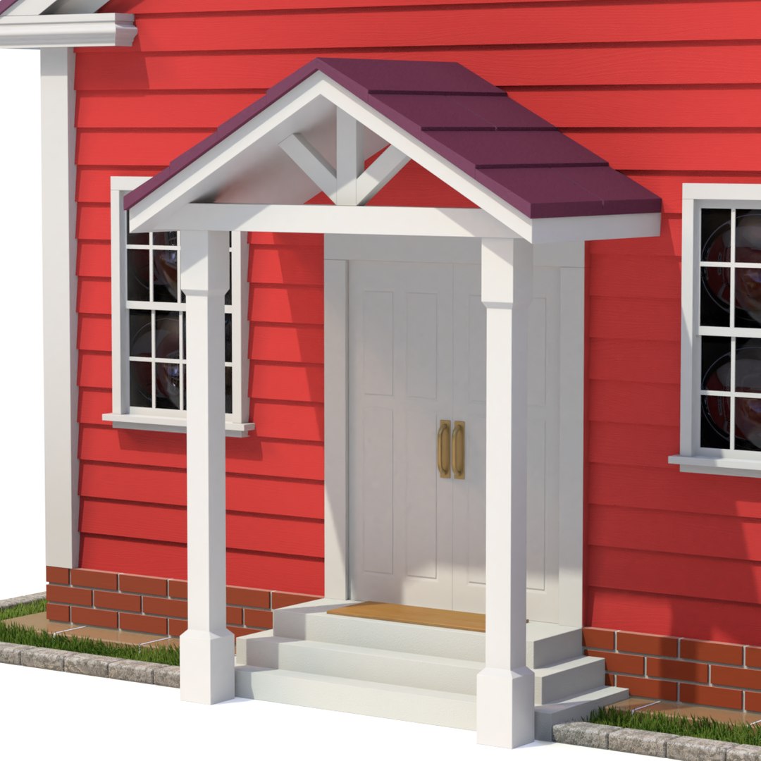 3D House School Model - TurboSquid 1234728