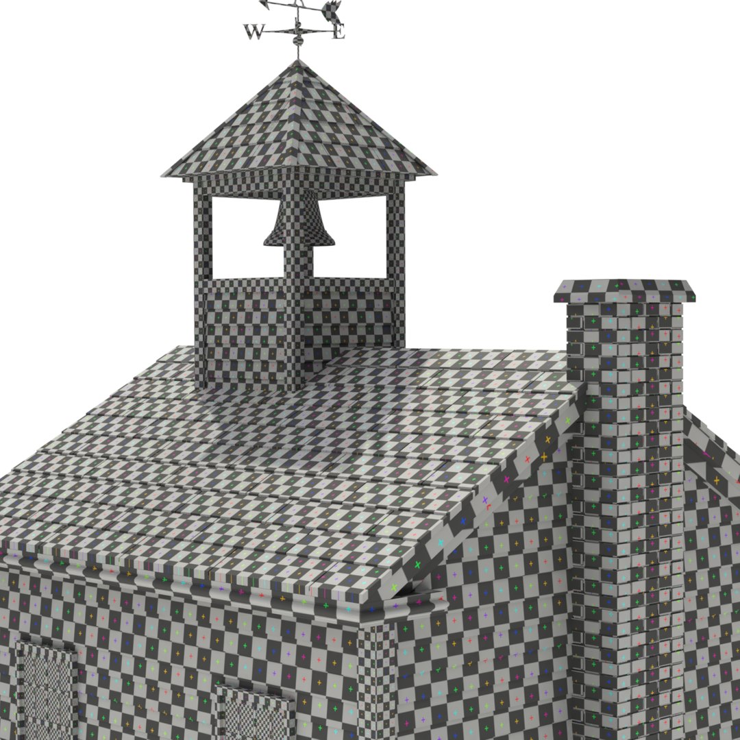 3D house school model - TurboSquid 1234728