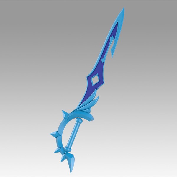 Genshin Impact Childe Tartaglia Cosplay Weapon Prop3D模型 - TurboSquid ...