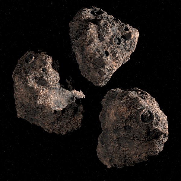 Free 3D Asteroid Models | TurboSquid