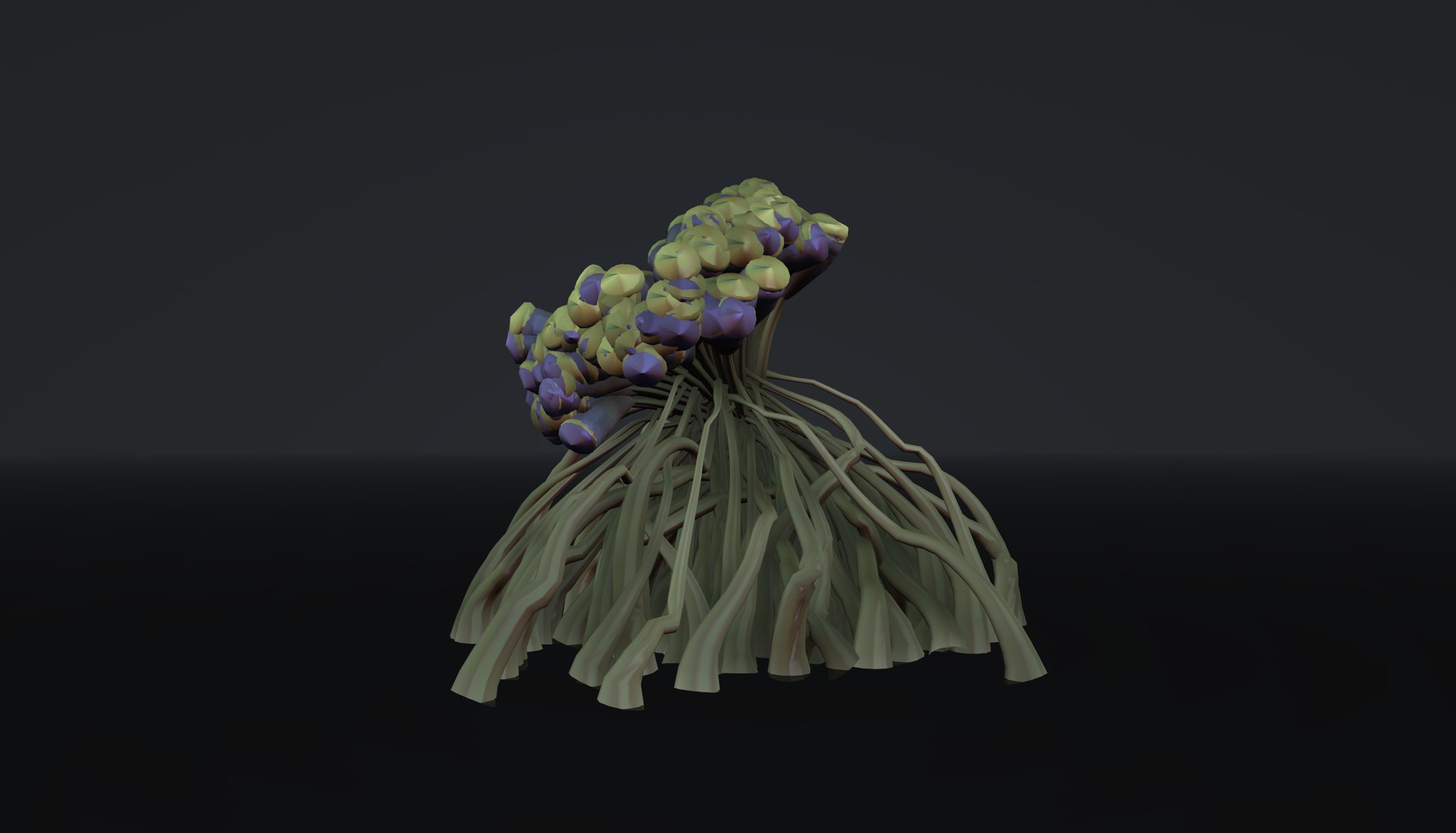 Alien plant 3D - TurboSquid 2111992