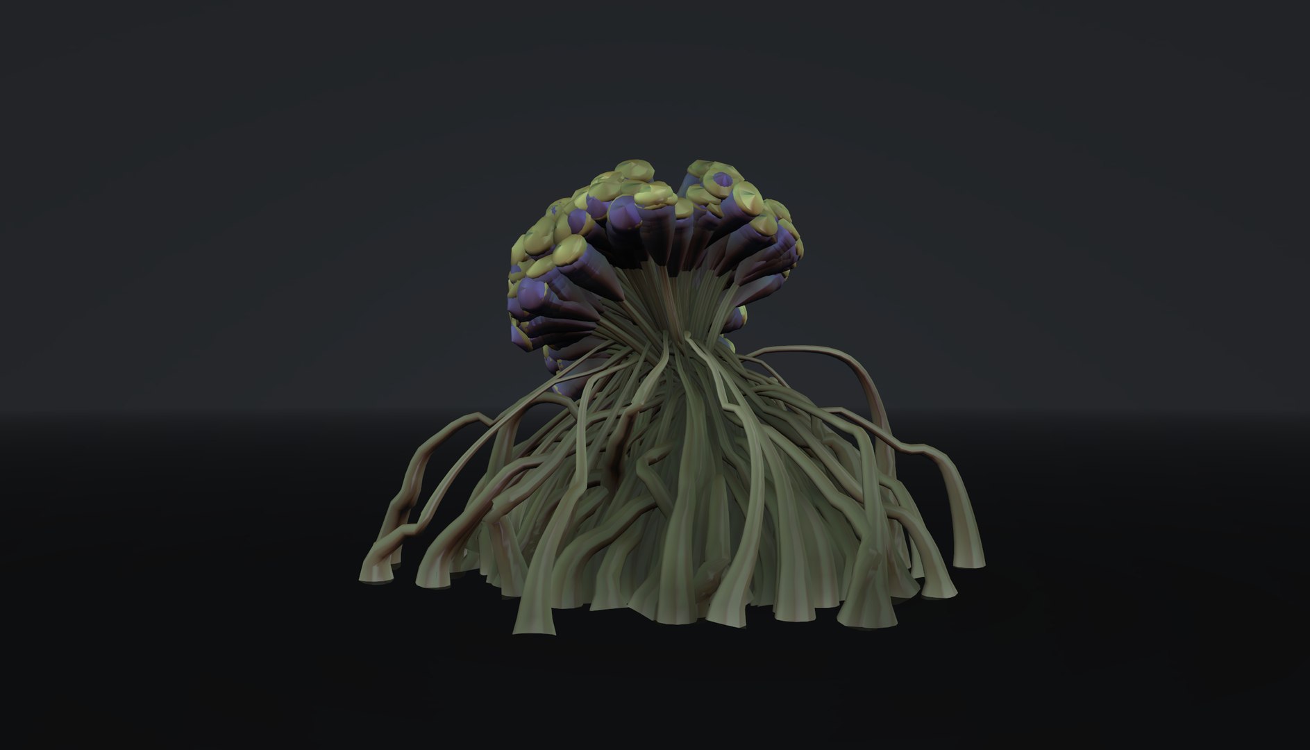 Alien plant 3D - TurboSquid 2111992