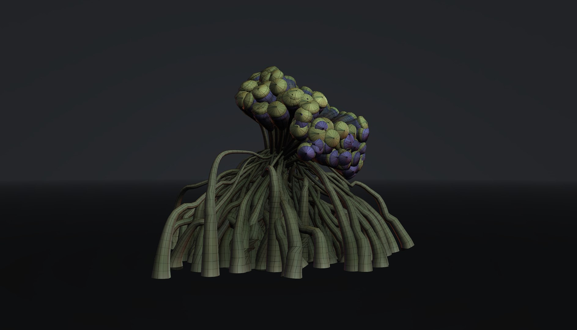 Alien plant 3D - TurboSquid 2111992