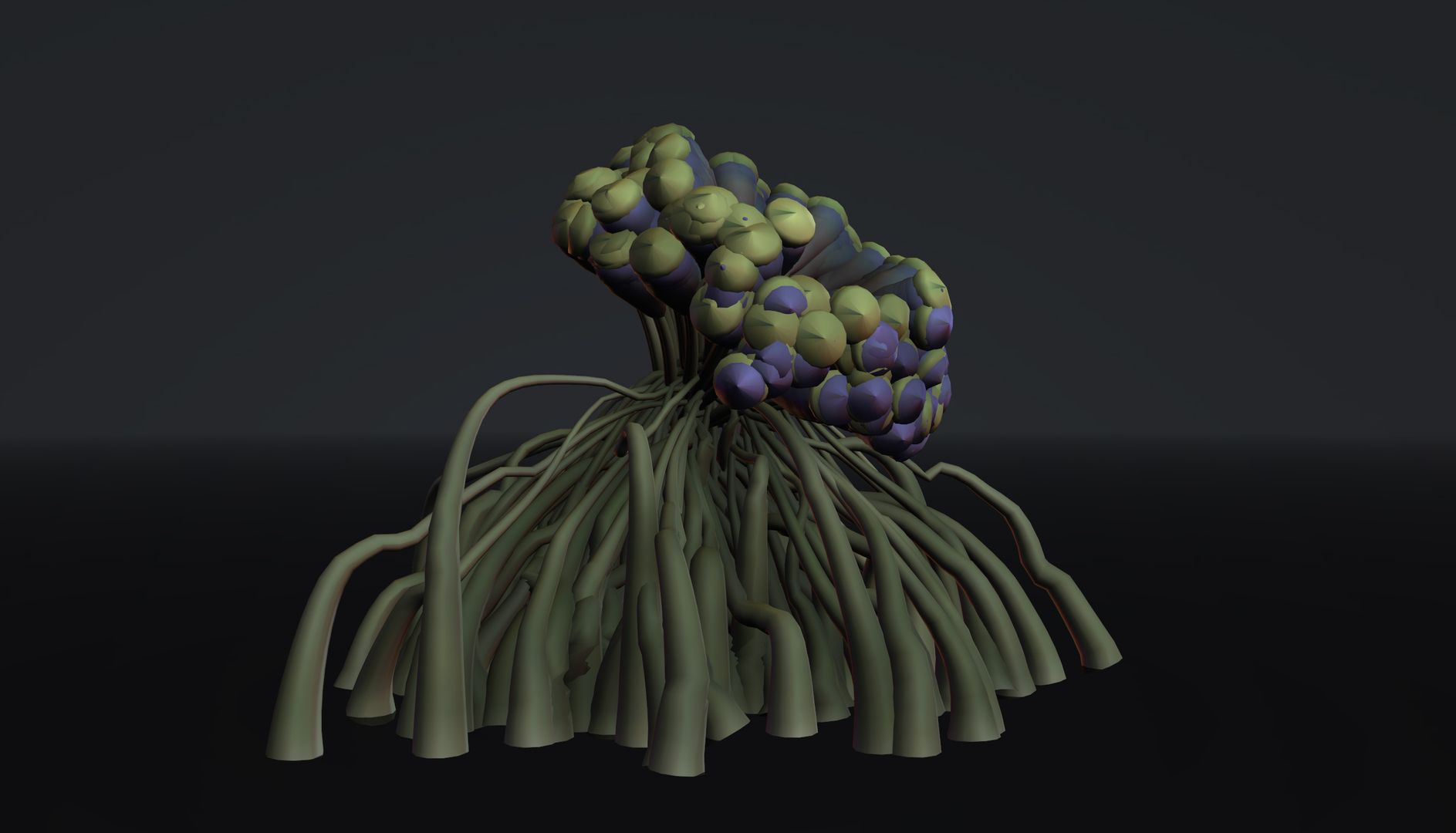 Alien plant 3D - TurboSquid 2111992