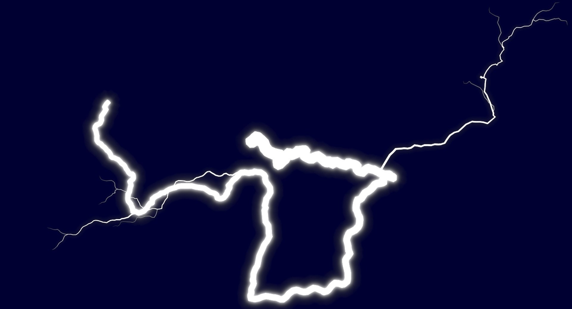 Realistic Cloud To Ground Lightning - CG-14 3D - TurboSquid 2176411