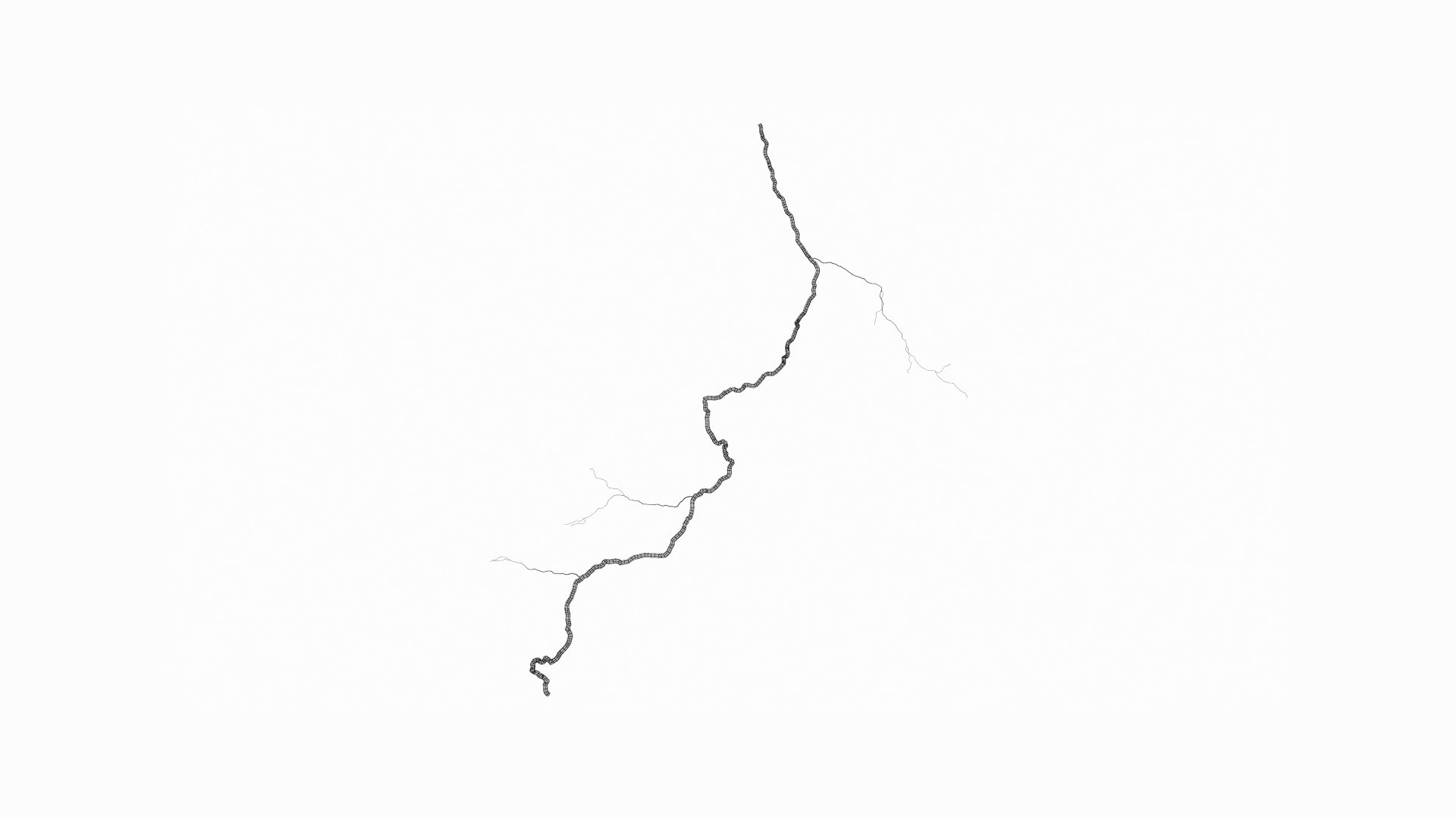 Realistic Cloud To Ground Lightning - CG-14 3D - TurboSquid 2176411