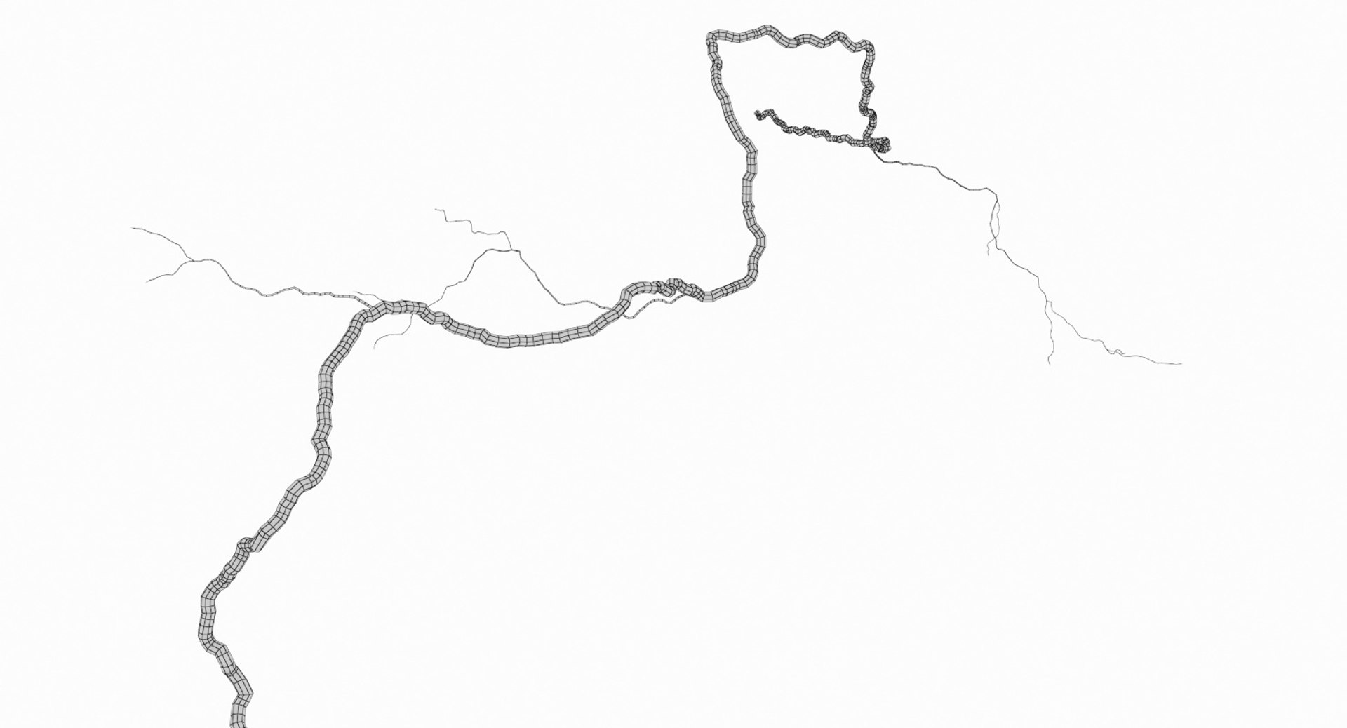 Realistic Cloud To Ground Lightning - CG-14 3D - TurboSquid 2176411