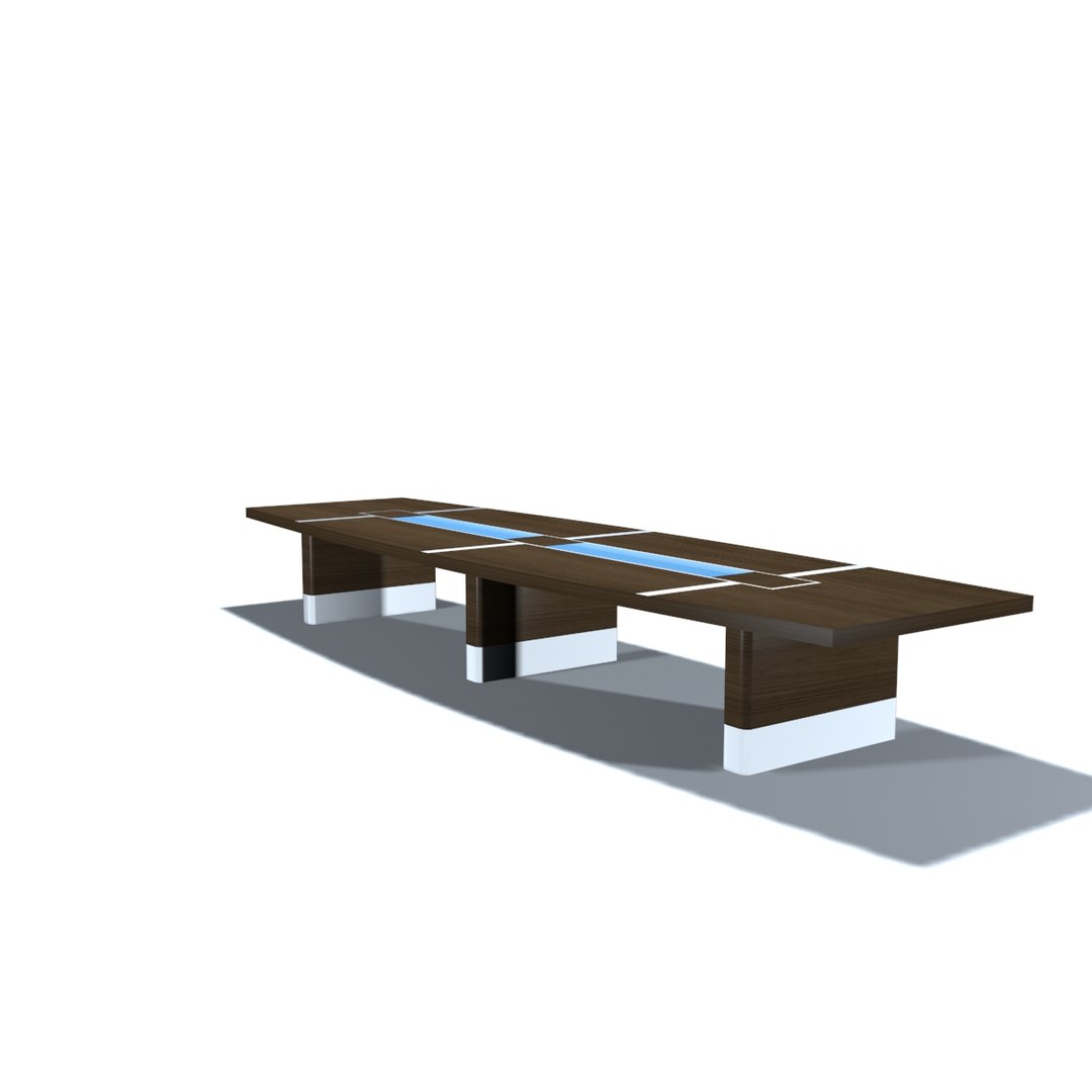 Conference Table 3D Model - TurboSquid 1538717
