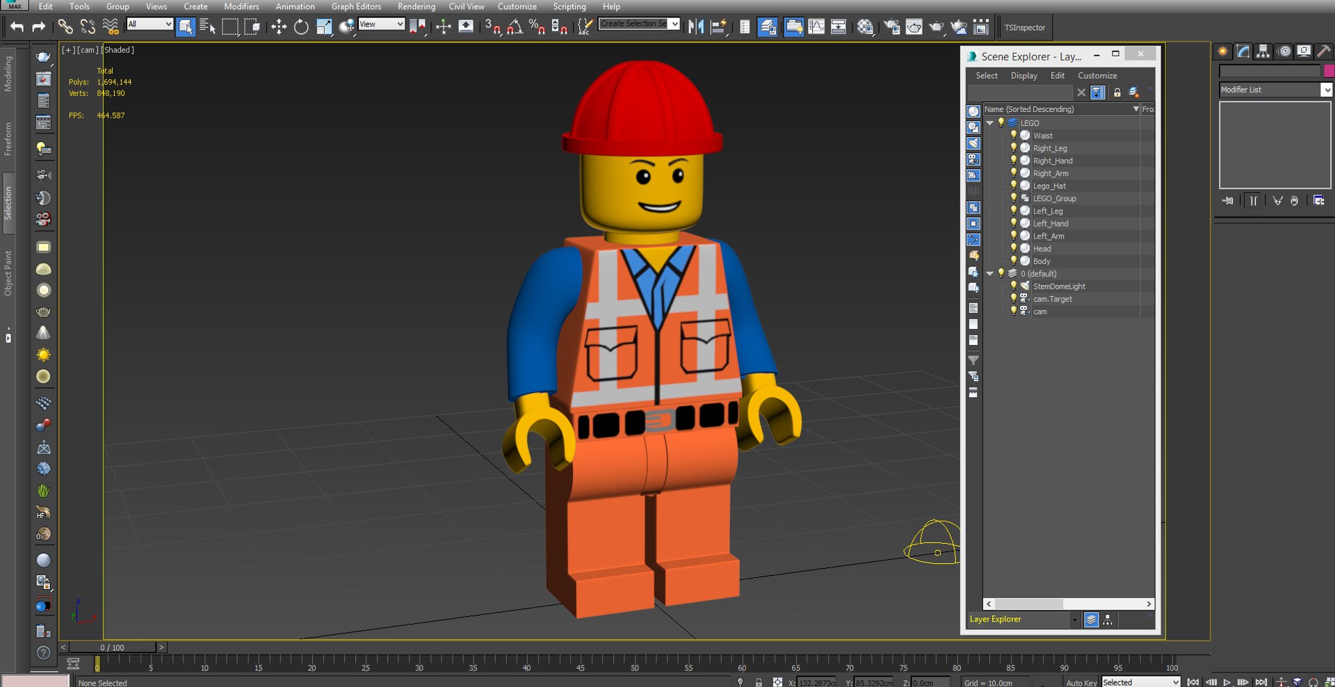 Real Lego Man 3D Model - TurboSquid 1593182