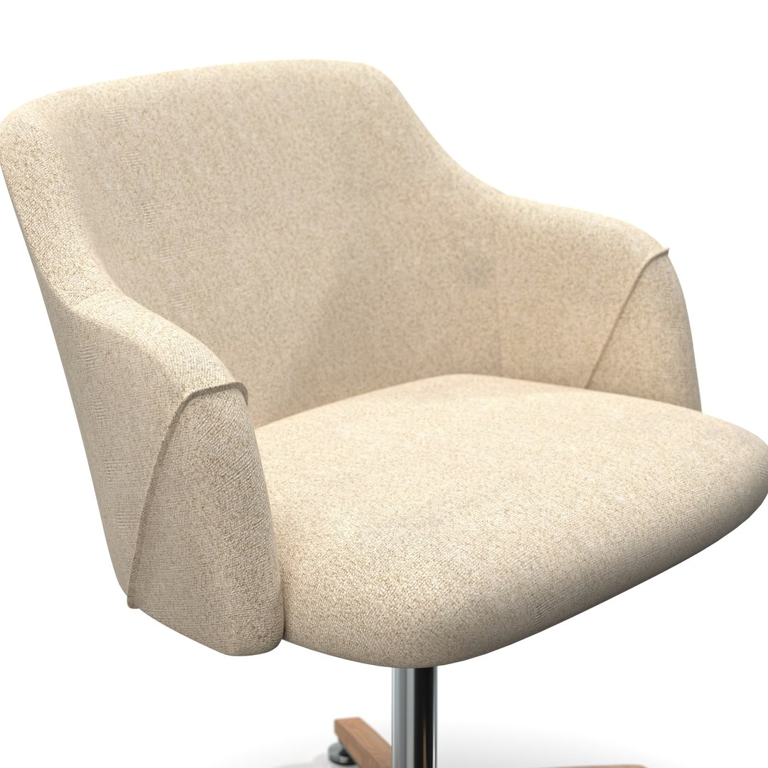 3D Edna Desk Chair PBR - TurboSquid 2236667