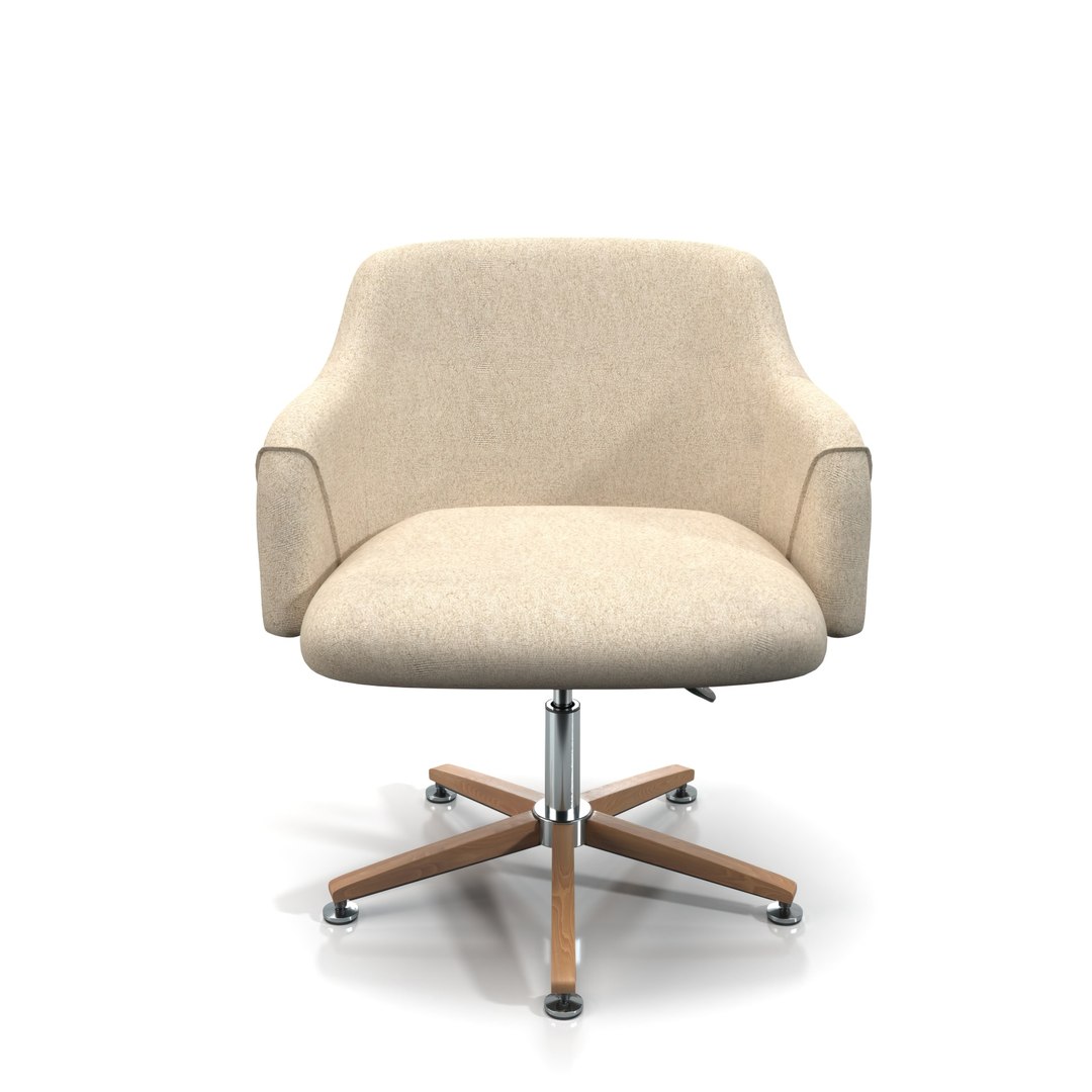 3D Edna Desk Chair PBR - TurboSquid 2236667
