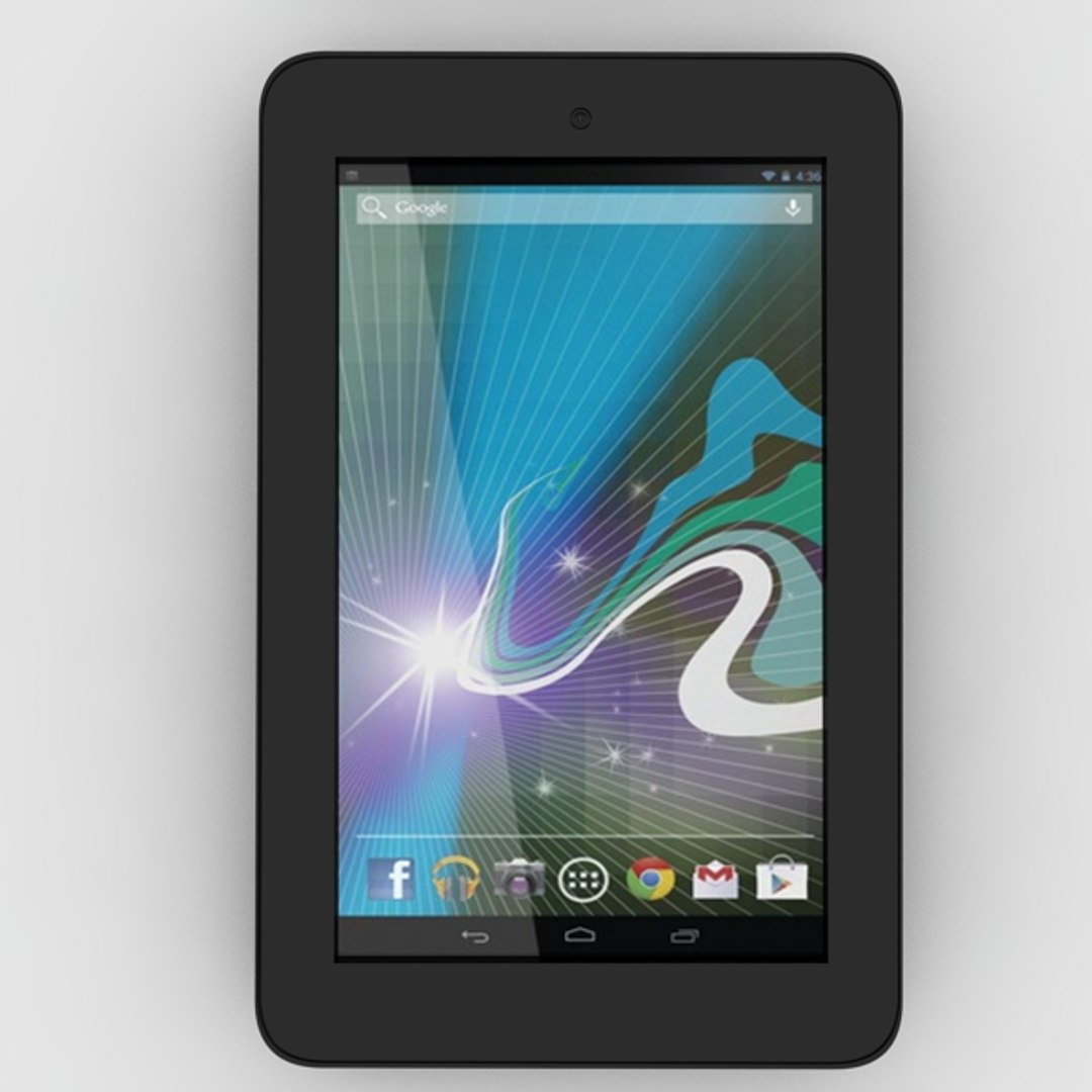hp slate 7 3d obj