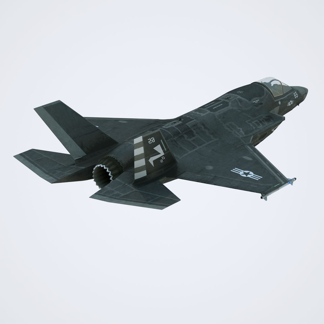 3d Model F-35b Jdam