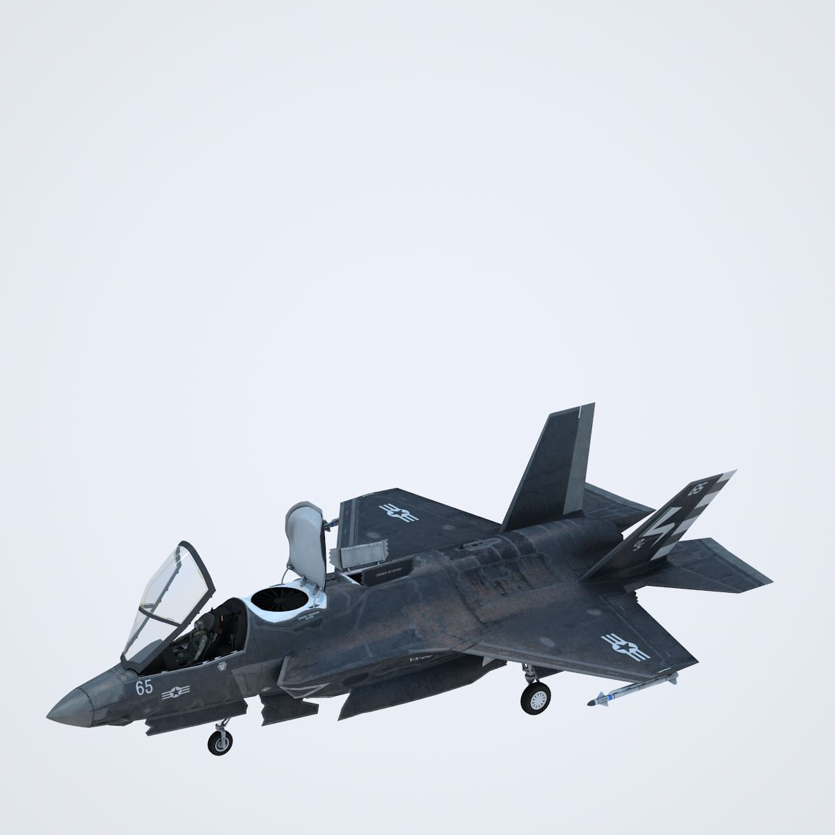 3d model f-35b jdam