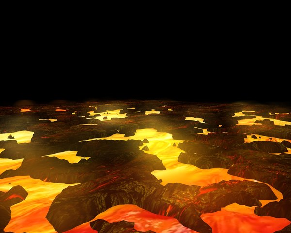3D model lava terrain - TurboSquid 1340671