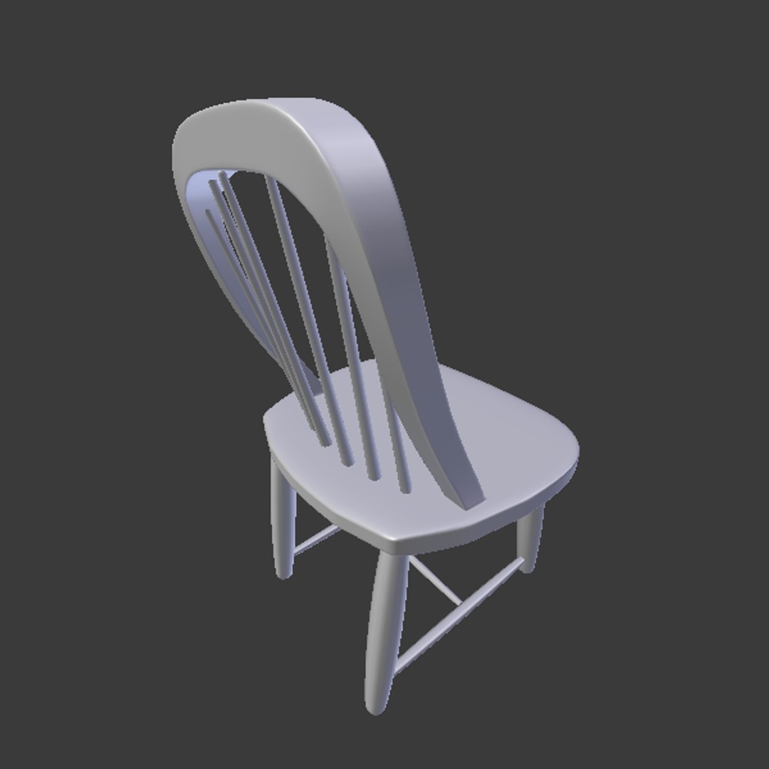 Vintage Chair 3D Model - TurboSquid 1318879